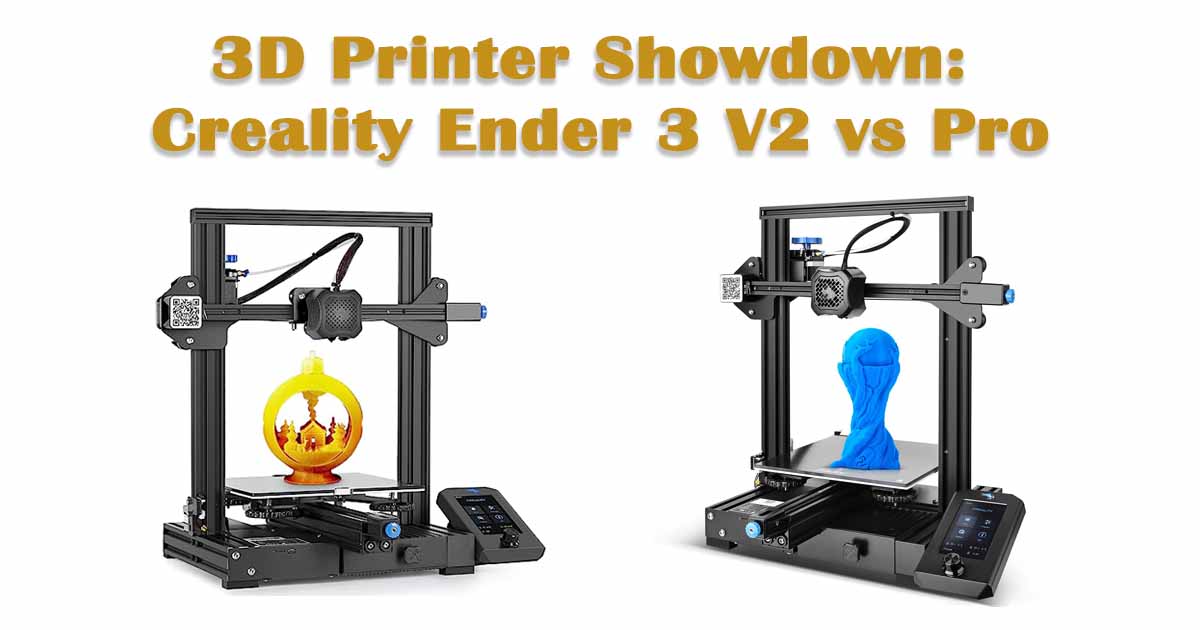 Creality Ender 3 V2 vs Pro