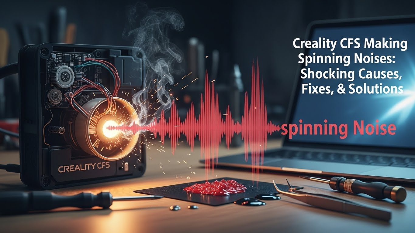 Creality CFS Making Spinning Noises: shocking Causes and Fixes